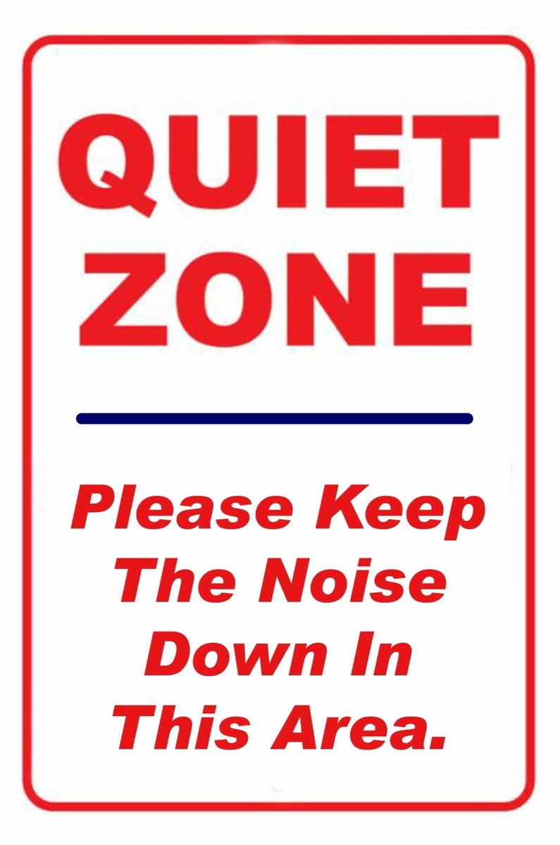 Quiet Zone Sign Clip Art