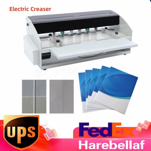 3in1 Precise Electric Creasing Machine Paper Creaser Scorer Perforator ...