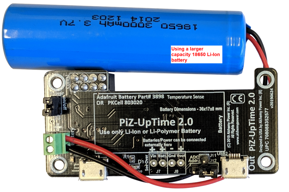 PI-Zero-UpTime 2.0: A UPS for Pi-Zero and other Raspberry Pi / SBC IoT ...