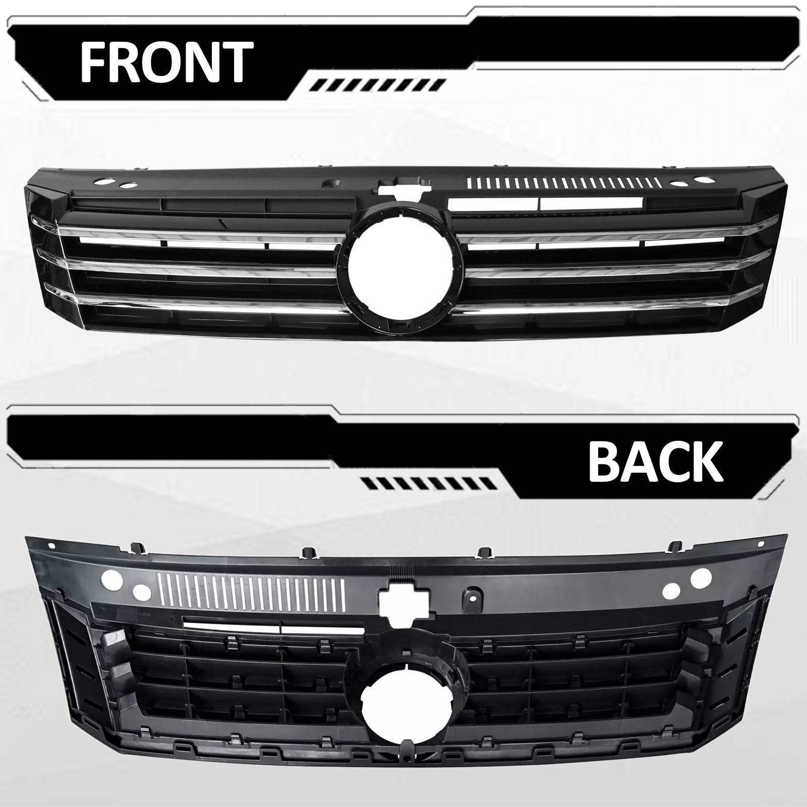 For 2012 2013 2014 2015 Volkswagen Passat Front Upper Grille Grill w ...
