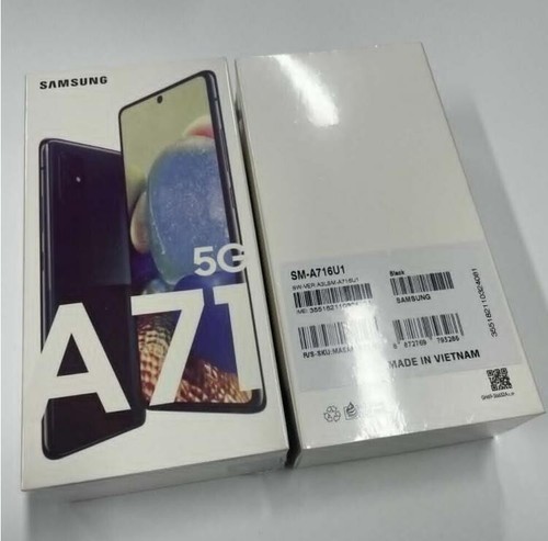 Samsung Galaxy A71 5G - 128 GB - Prism Cube Black (Unlocked) for sale online | eBay