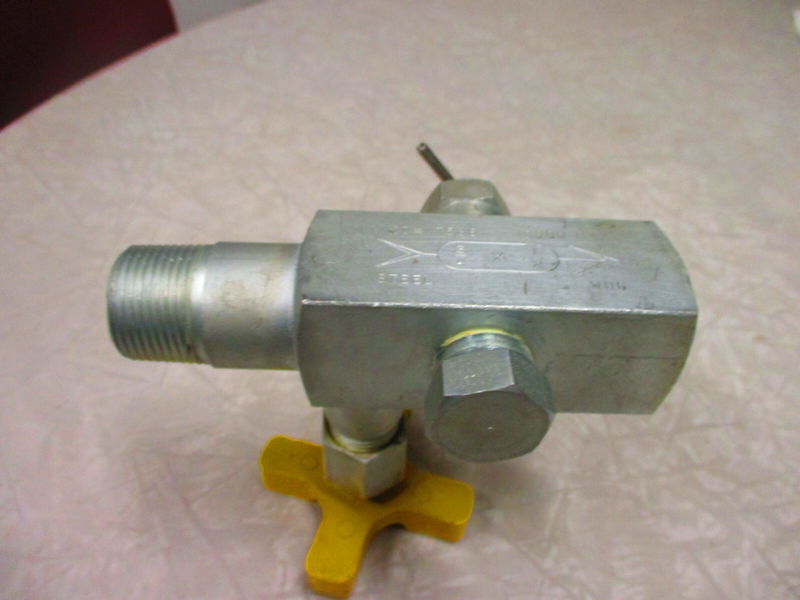 MARSH N7536 Block & Bleed Needle Valve 3/4" MNPT x 1/2" FNPT 10,000PSI ...