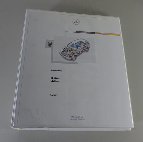 Officina Manuale/Servizio Training Mercedes Classe M W163 Chassis From ...