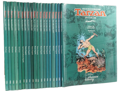 Tarzan in Color 19 Volumes (Complete) Hal Foster Hogarth Edgar Rice ...