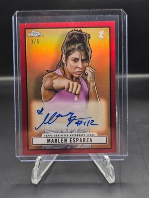 2024 Topps Chrome Boxing - Marlen Esparza - /5 1951 Topps Ringside ...