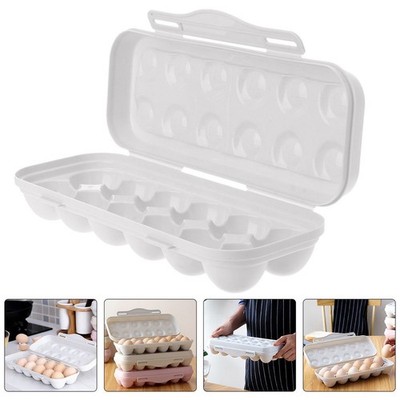 Refrigerator Egg Container Storage One Dozen Holder for Fridge Rack ...