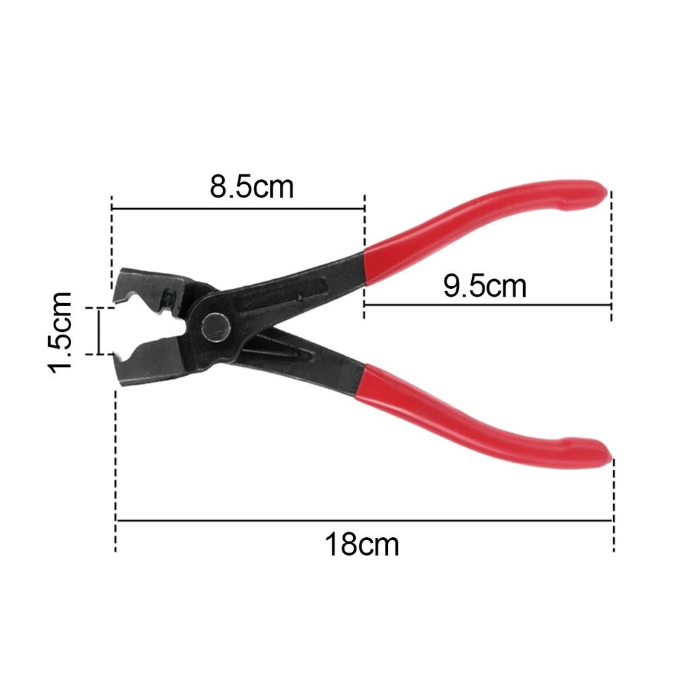 Car Plier Removal Tool for Water Pipe Hose Flat Band Ring Tube Clamp ...