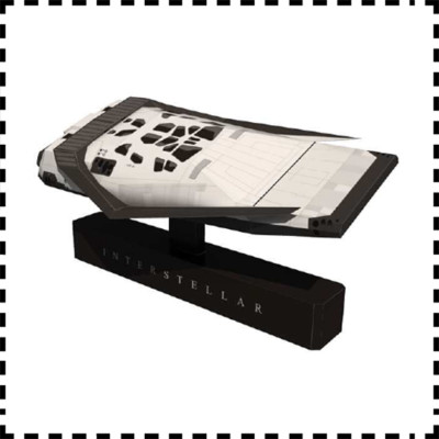 1:200 Movie Interstellar Ranger Spacecraft Ship DIY Handcraft PAPER ...