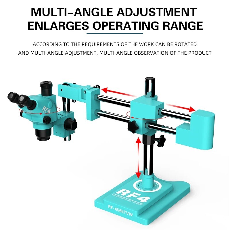 RF4 Microscope Cell Phone Motherboard Repair HD Microscope 7-50X Dual ...