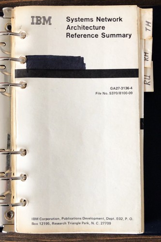 IBM - Systems Network Architecture (SNA) Reference Summary (1981) (copy ...