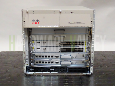 ASR-9006-AC w/ 2x A9K-3KW-AC +2x ASR-9006-FAN +2x A9K-RSP-4G + 2x A9K ...