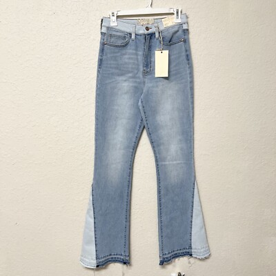 NWT Altard State Jeans Size 29/9 High Rise Flare Light Wash Denim Two ...