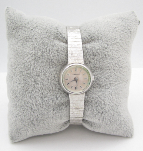 Vtg Women Caravelle 10K RGP Bezel Analog 16mm Watch (H747) "Untested ...