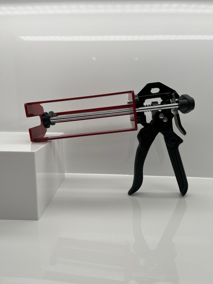 Dual Epoxy Caulking Gun w/ 5 Mix Nozzles Adhesive 200ml Like 3m 8571 ...