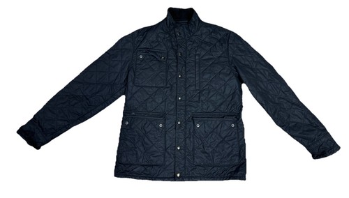 Bonobos Quilted Jacket Black Men’s Slim Fit Size Small Zip Up | eBay
