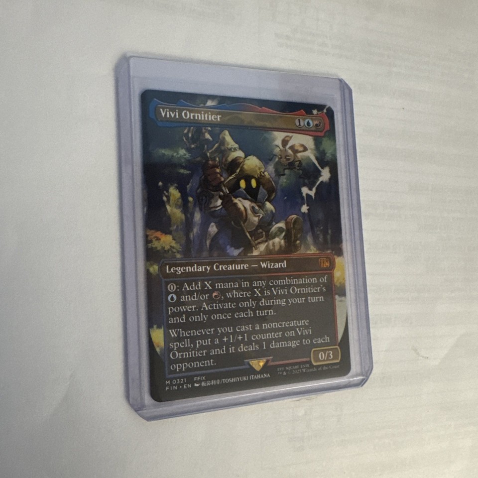 Vivi Ornitier (Borderless) 0321 (M) MTG Final Fantasy (FIN) (EN) | eBay