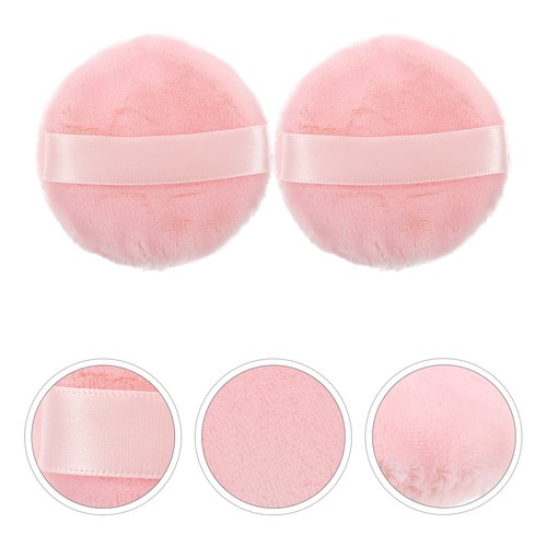 2 Pcs Powder Puff Miss Soft Body Foundation Make-up Tool Pads for ...