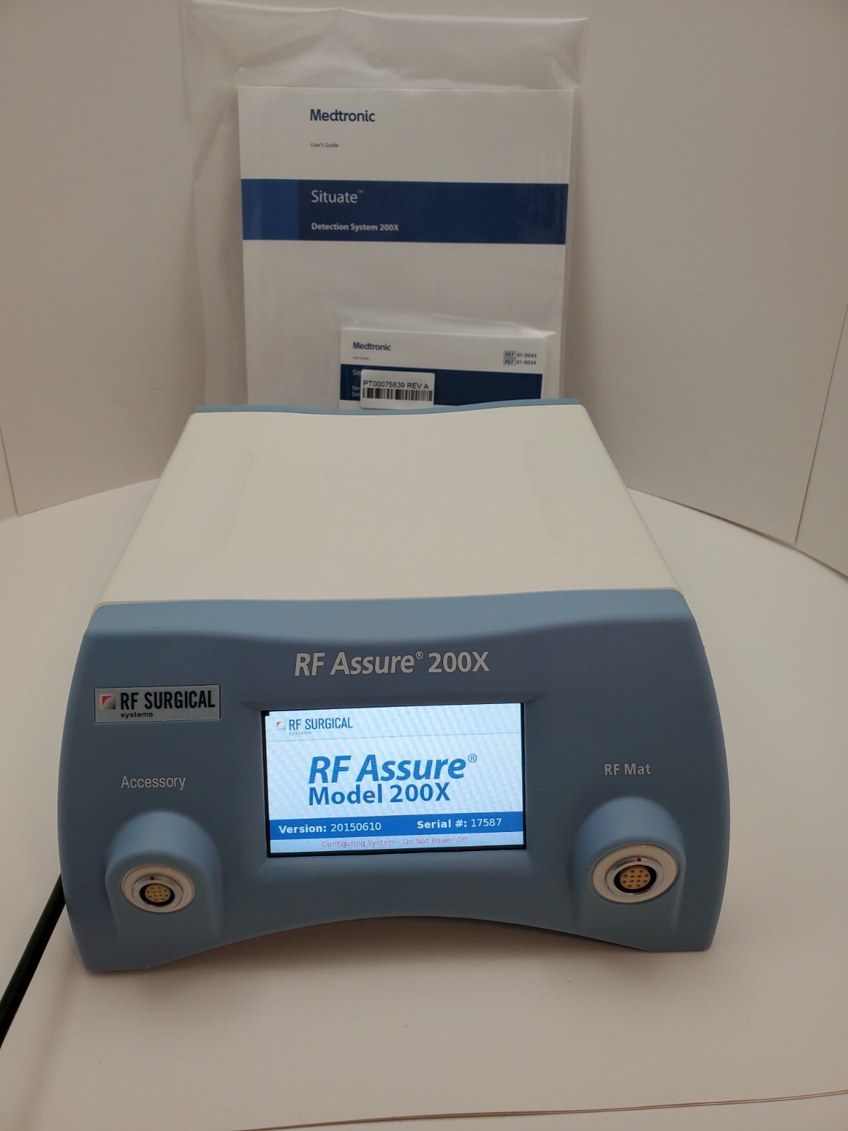 Medtronic RF Surgical Systems Situate 200X RF Assure Detection Console ...