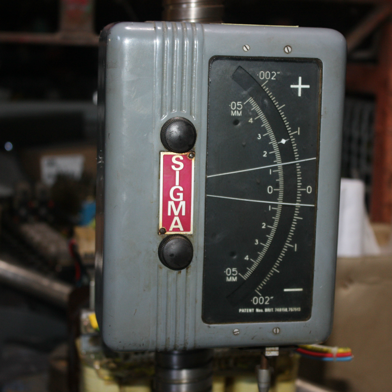 Sigma Comparator Height Micrometer stand gauge block Patent No. BRIT ...