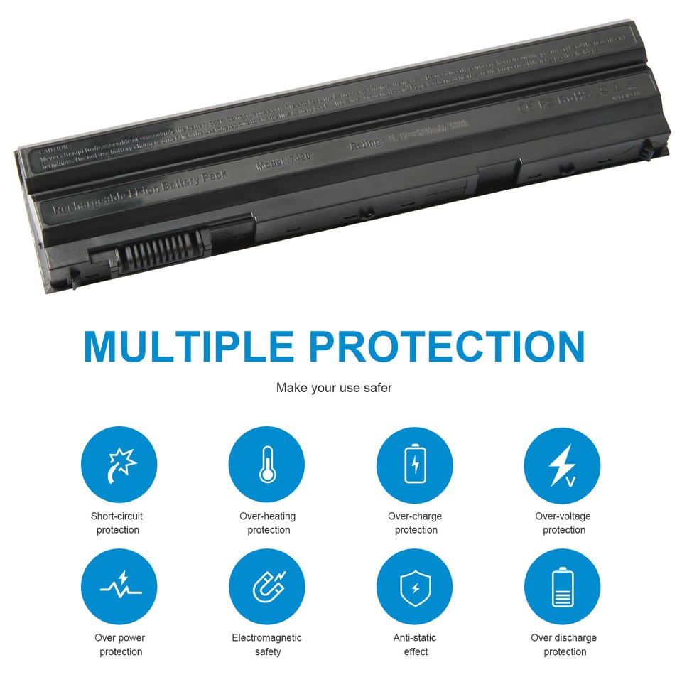 Battery for Dell Latitude T54FJ E6420 E6540 E6440 71R31 T54F3 N3X1D ...