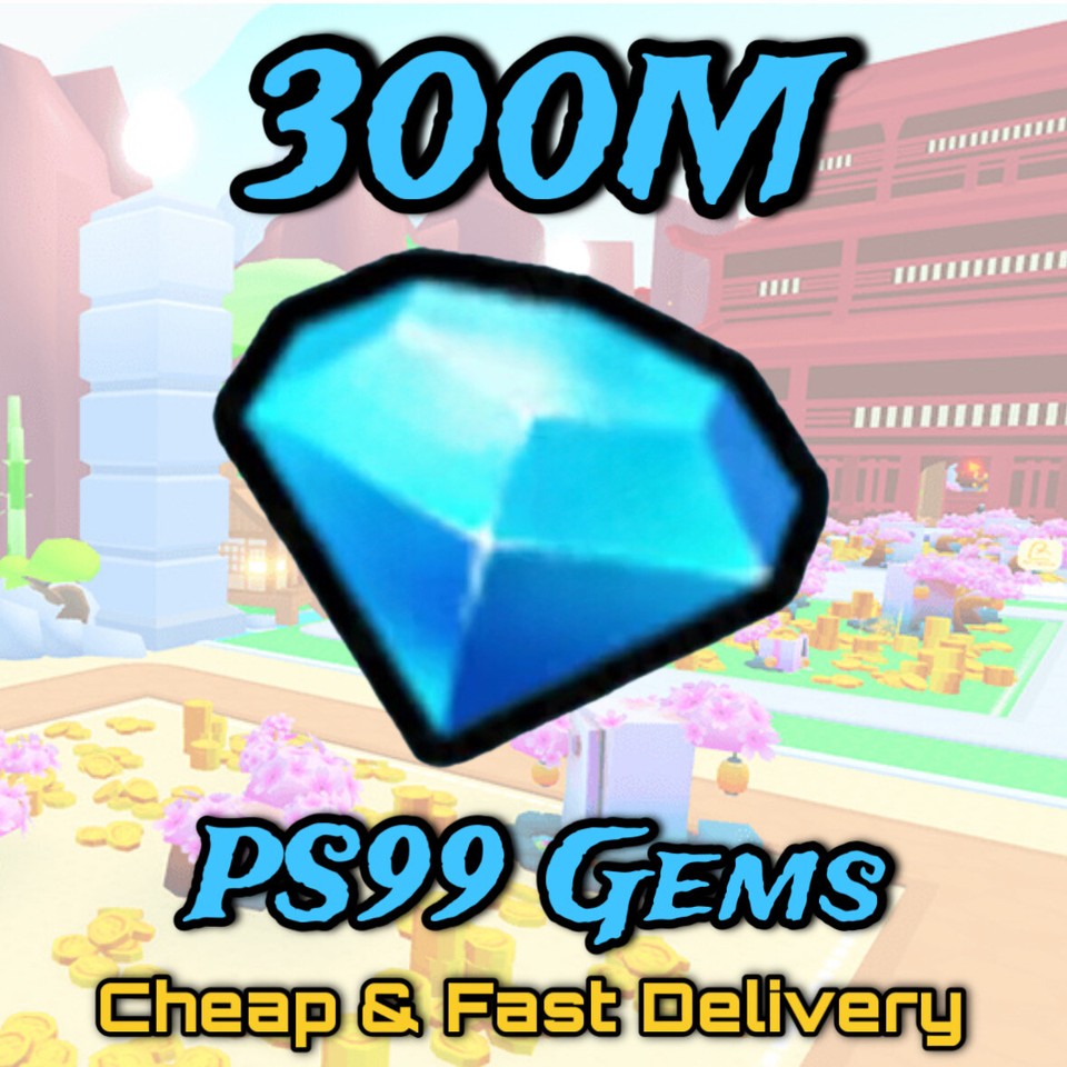 Pet Simulator 99 (PS99/Pet Sim 99) Gems 💎 (100M - 1B) 💎 | Quick ...