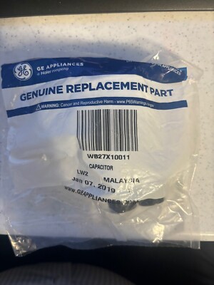 WB27X10011 Capacitor For GE Microwave New Sealed Package | eBay