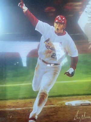 David Freese World Series Canvas Print; 11 x 14; St. Louis Cardinals ...