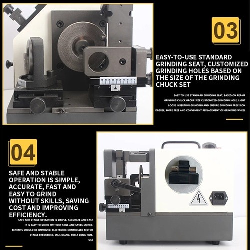 Tap Sharpener Electric Fully Automatic Small Portable Tapping Machine ...