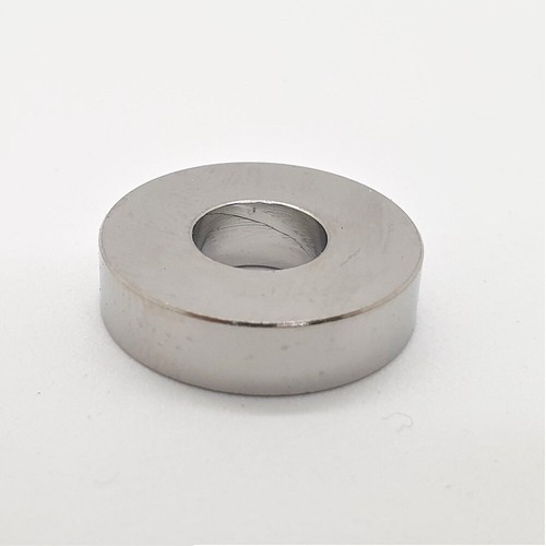 1X TITANIUM WASHER/SPACER M12 X 22MM X 10MM THICK CNC MACHINED GRADE 5 ...