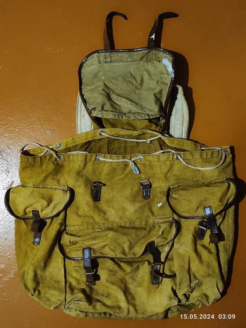 Soviet Army Spetsnaz GRU Raid Combat Tarpaulin Backpack 55 Liter USSR ...