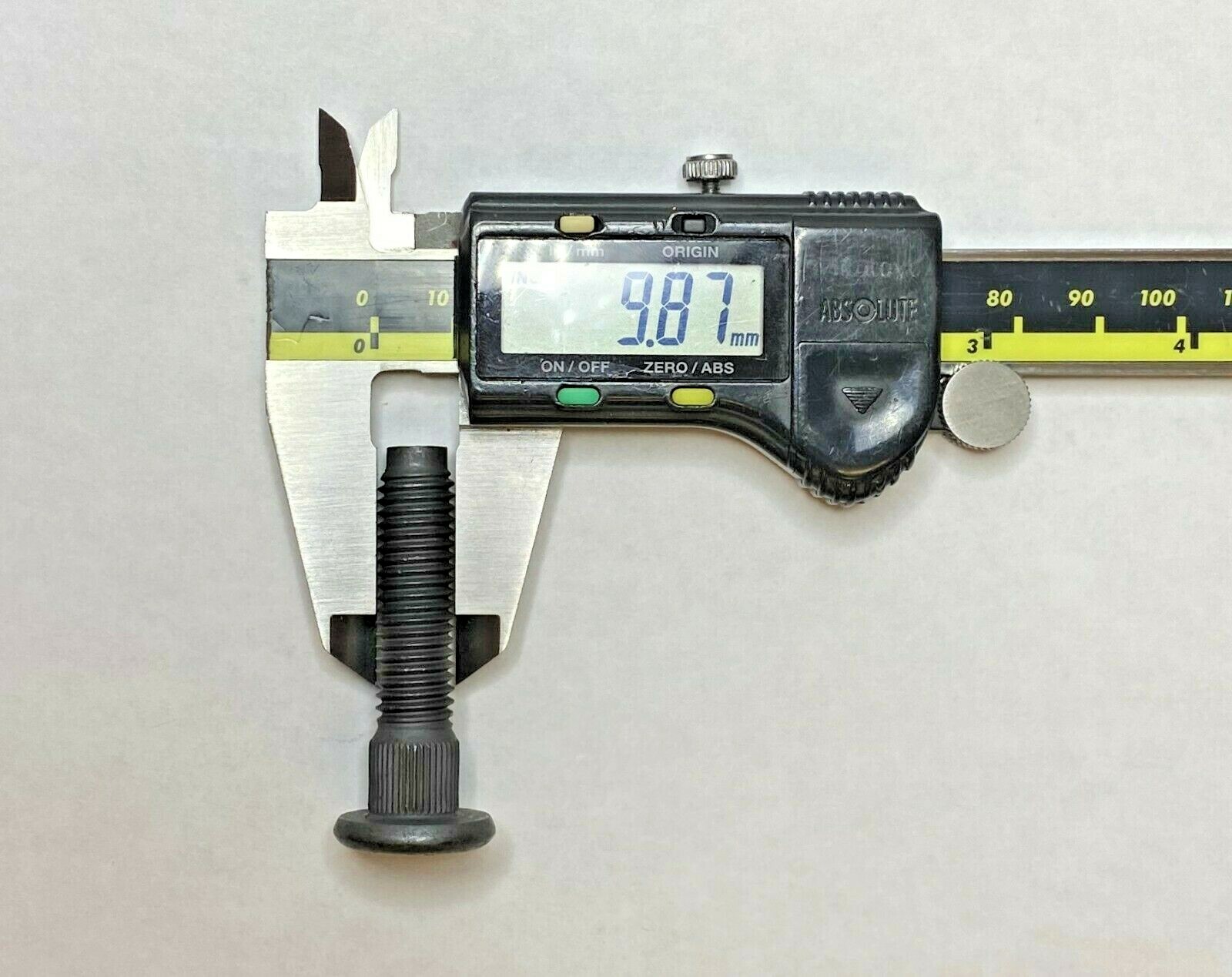 10-Pack M10-1.5 x 42 mm Stainless Knurled-Neck Carriage/Stake Bolt ...