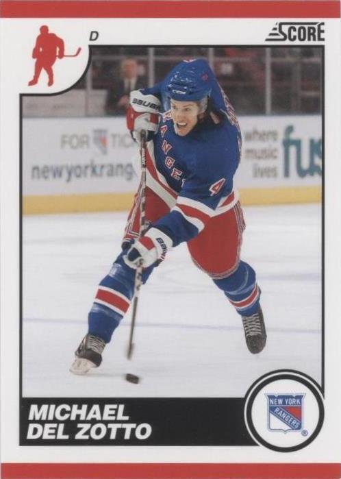 2010-11 Score - Michael Del Zotto #331 Glossy for sale online | eBay