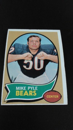 FREE SHIPPING-Mike Pyle-1970 Topps Football-ex/mint/6-no.37-Bears | eBay