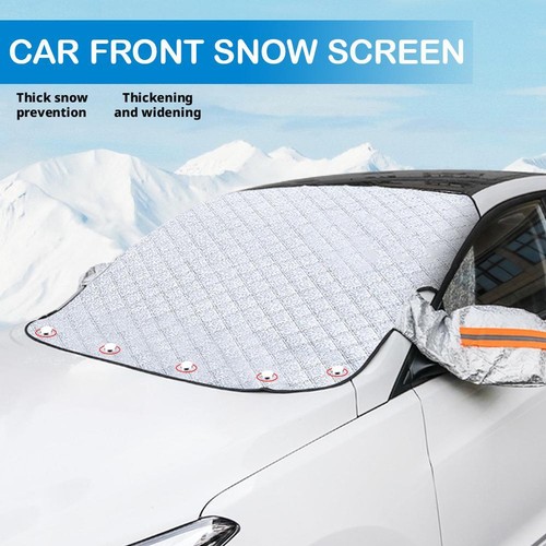 Car Magnetic Sunshade For Front Windshield, Winter Snow Access Guard ...