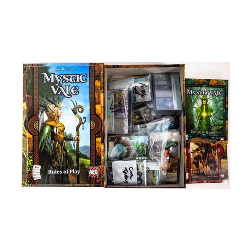 AEG Platte Spiele Mystic Vale Kollektion #28 - Basis Spiel+2 Expansionen! VG NM | eBay.de