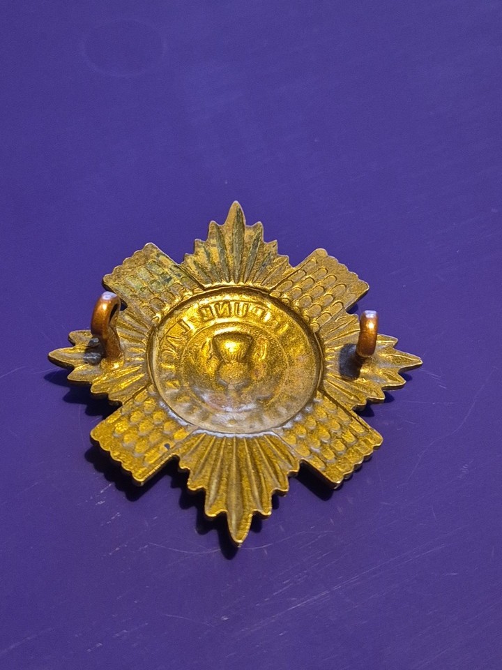 Scots Guards Cap Badge WW1/WW2 Era | eBay UK
