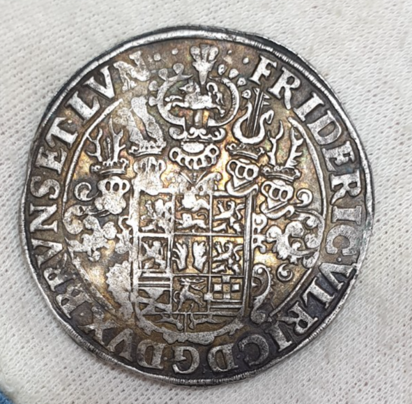 1624 Braunschweig Wulffenbuttel 1 Thaler Giant Thaler Wildman Rare Type ...