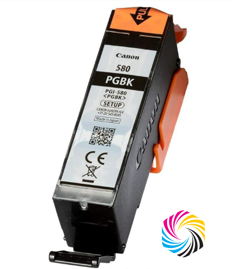 Canon Ink Cartridges, PGI-580PGBK CLI-581BK CLI-581C CLI-581M CLI-581Y ...