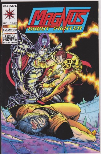 Magnus Robot Fighter Issue #29 Comic Book. John Ostrander. Valiant 1993 ...