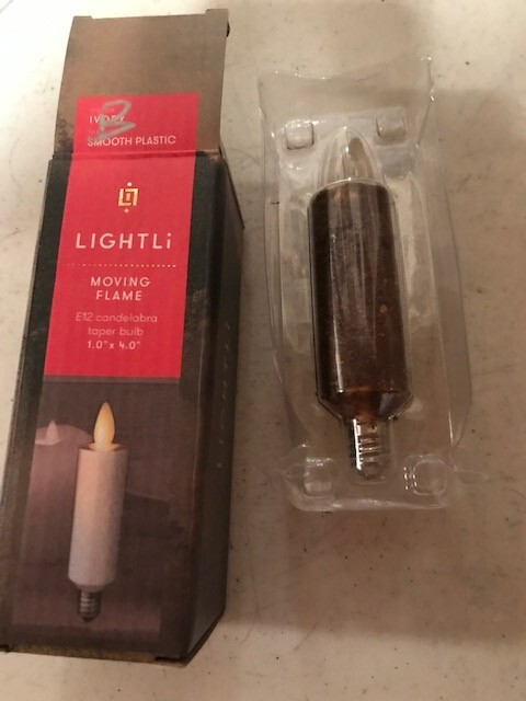Barton electric moving flame Candle accent light | eBay