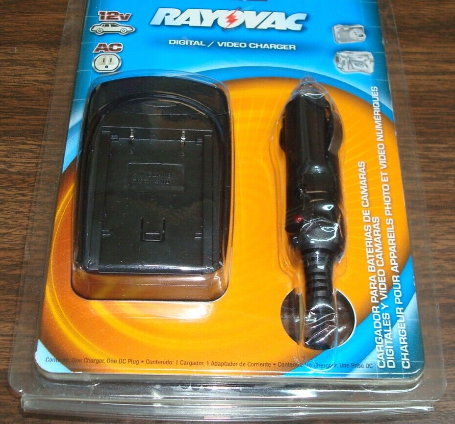 RAYOVAC Battery Wall And Car Charger CAM10554 for Li40B Batteries (BIN ...