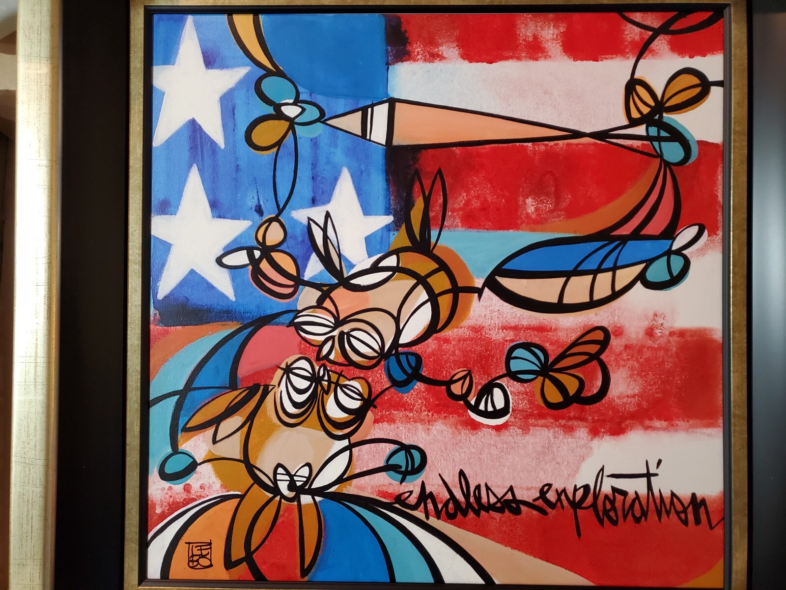 David 'Lebo" LeBatard Color Giclee on Canvas (Endless Exploration) #237 ...