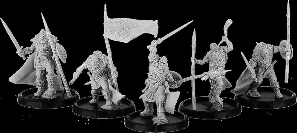 Darklands ANG-MRC-2100 Wolfborn (Gesith Unit) Infantry Warriors ...