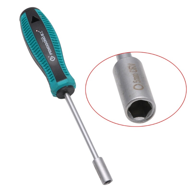 Screwdriver Hex Nut Key Nutdriver HandTool 5mm Screw Driver ...