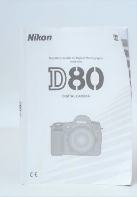 Nikon D80 User Instruction Manual Guide | eBay