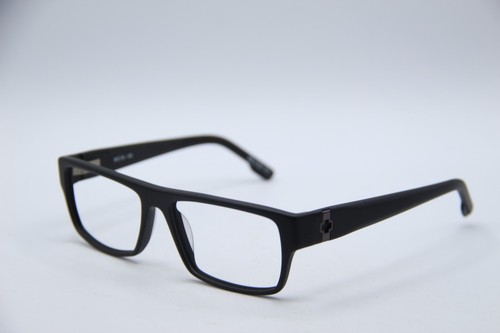 NEW SPY+OPTICS VAUGHN MATTE BLACK AUTHENTIC DESIGNER EYEGLASSES 54-16 ...
