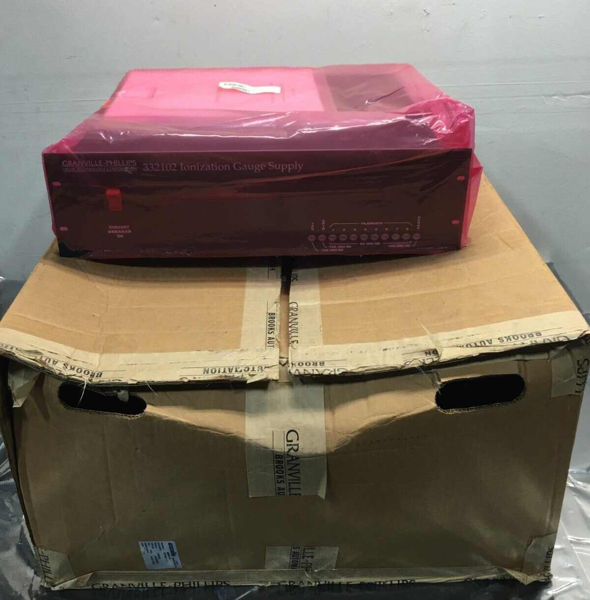 GRANVILLE-PHILLIPS 332102 AXCELIS 577242/1/1 IONIZATION GAUGE POWER ...