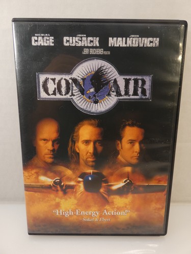 Con Air DVD 1997 Crime Thriller Nicolas Cage & John Cusack | eBay