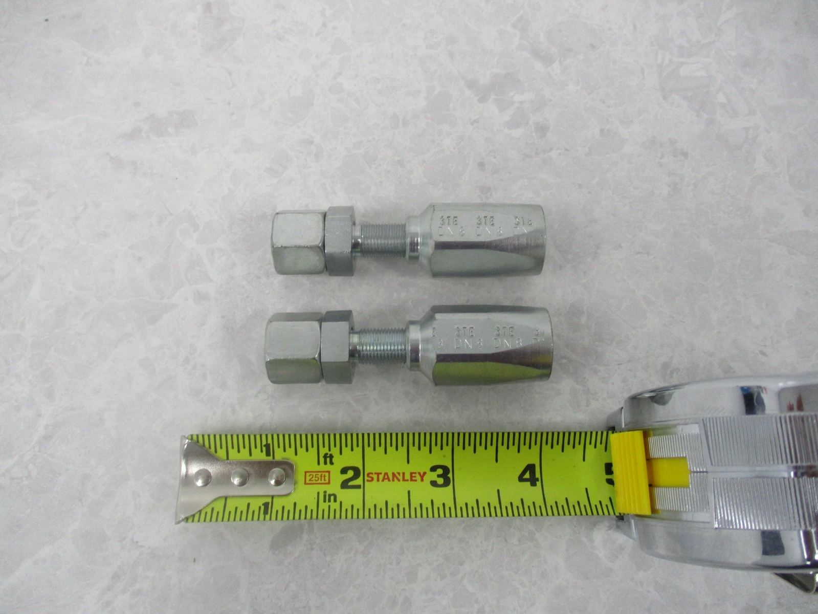 LOT OF 2 ARGUS 3TE PUSH ON HYDRAULIC FITTINGS, DN8/1/2, V0714 | eBay