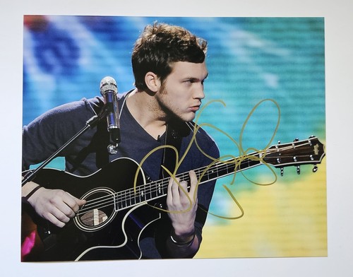 PHILLIP PHILLIPS AUTOGRAPHED / SIGNED 8X10 PHOTO ~ American Idol 🔥🔥 | eBay